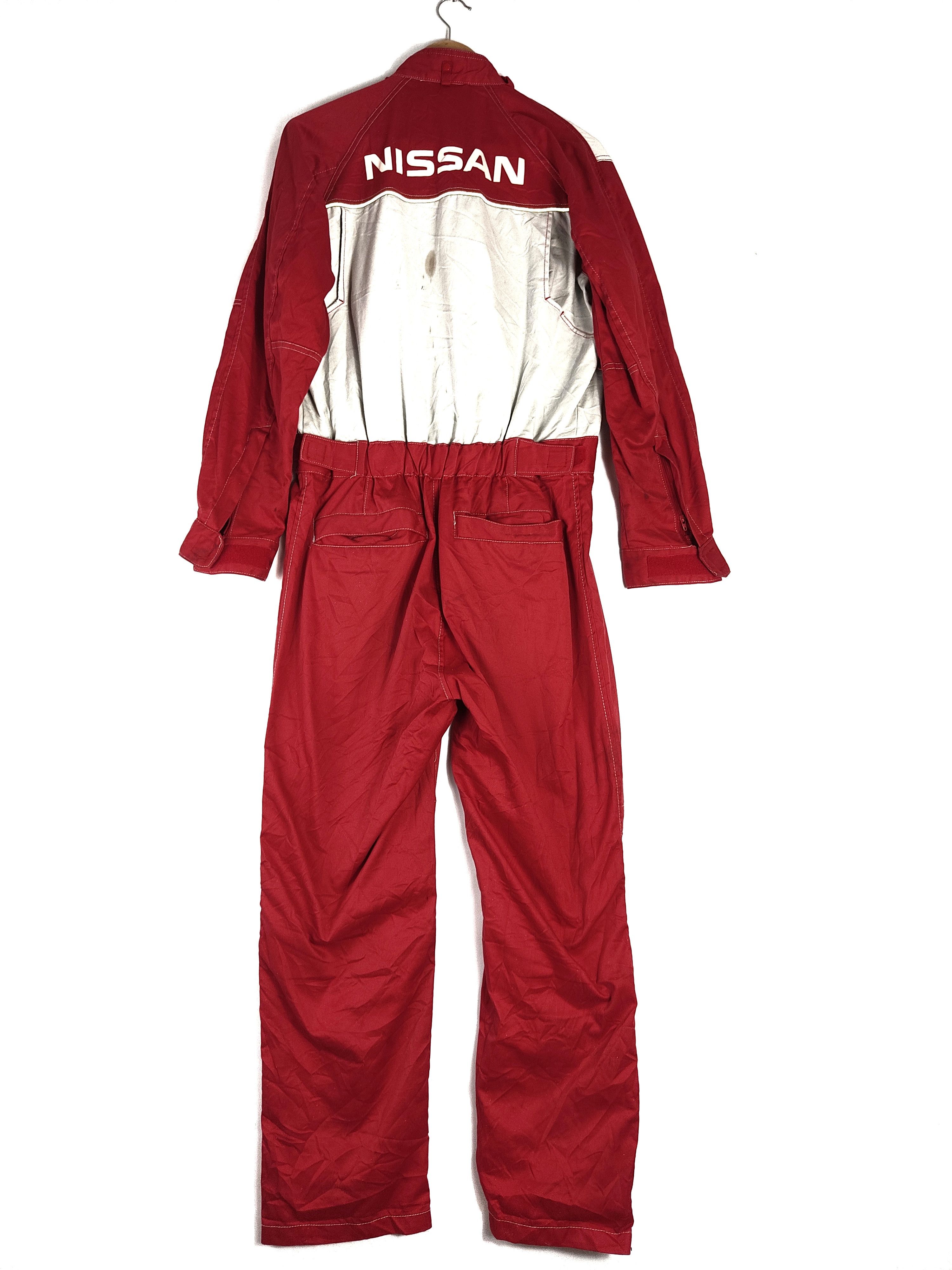 Japanese Brand × Racing × Workers Vintage Nissan Japan Staff Overalls ...