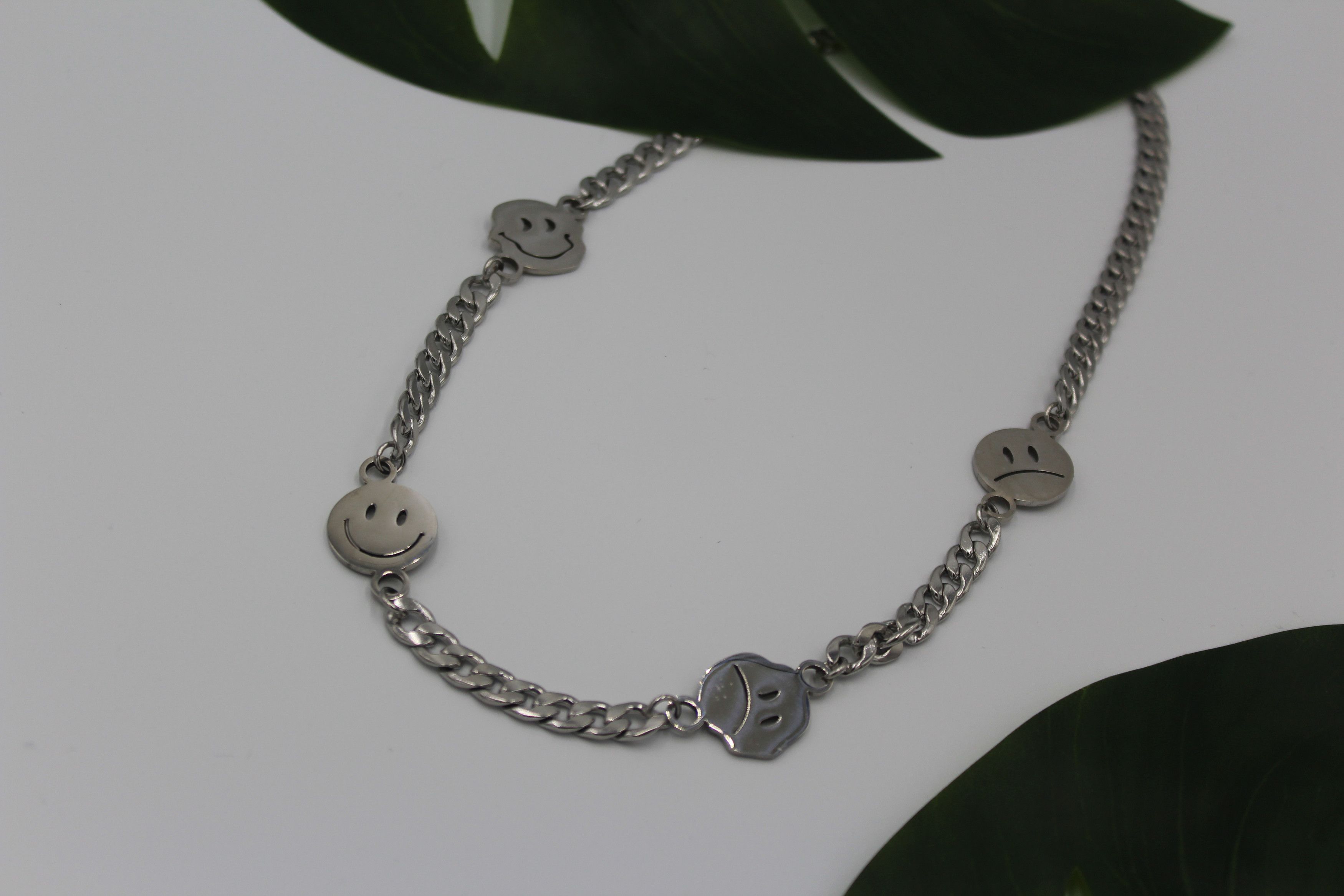 Asap Rocky × Custom × Streetwear Asap Rocky Distorted Smiley Chain ...