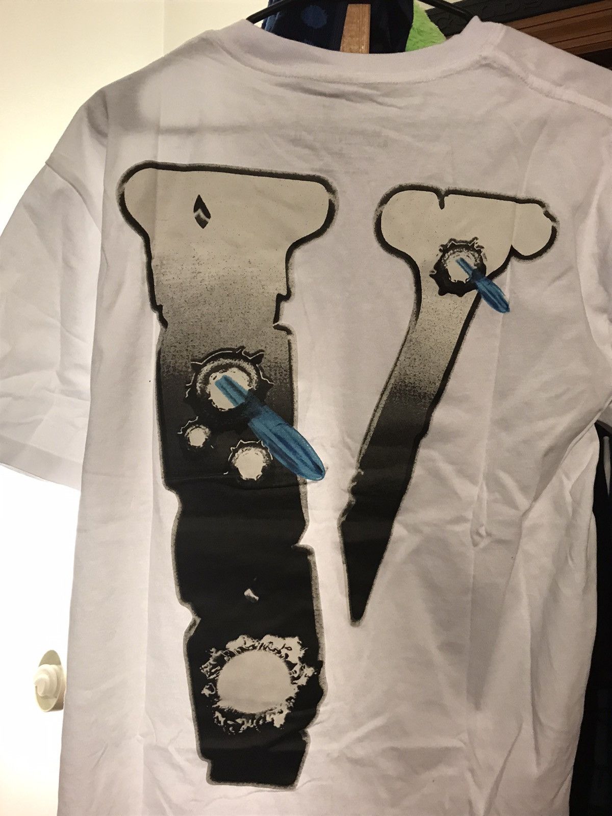 Vlone Pop Smoke x VLONE Hawk ‘Em Black T-Shirt | Grailed