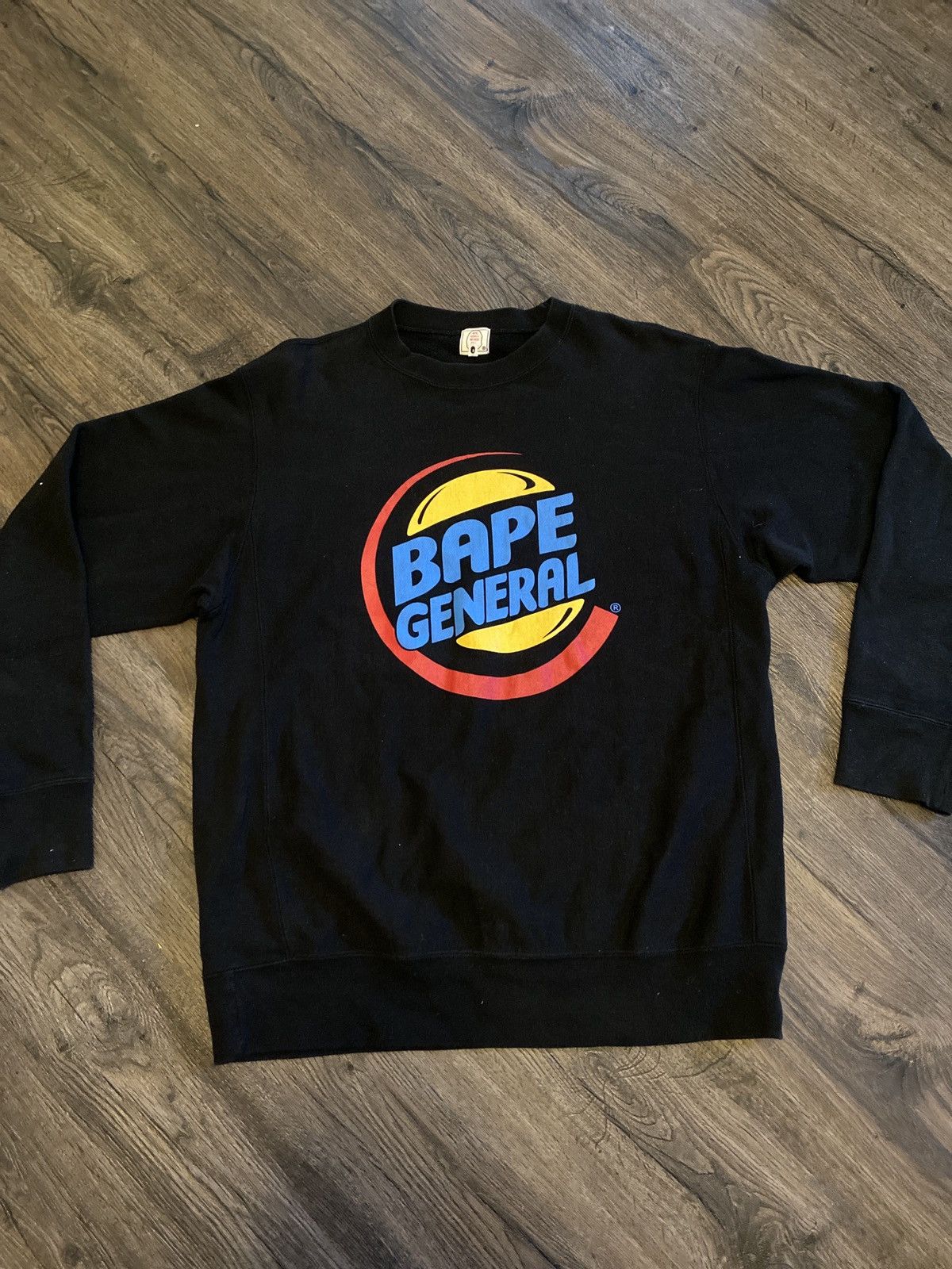Bape Bape General Burger King Sweatshirt | Grailed