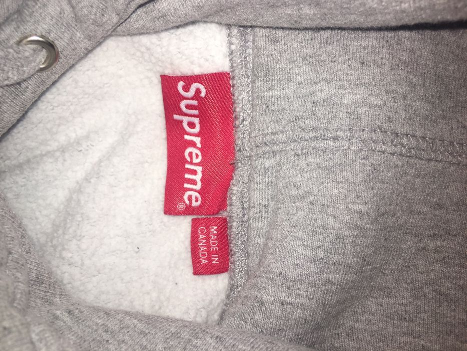 Supreme Script Hoodie | Grailed