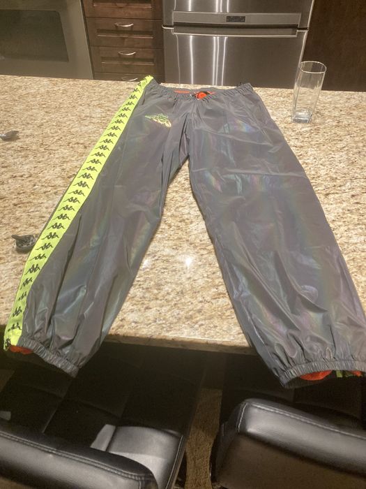Kappa Kappa x Cyberdog Iridescent Reflective joggers | Grailed