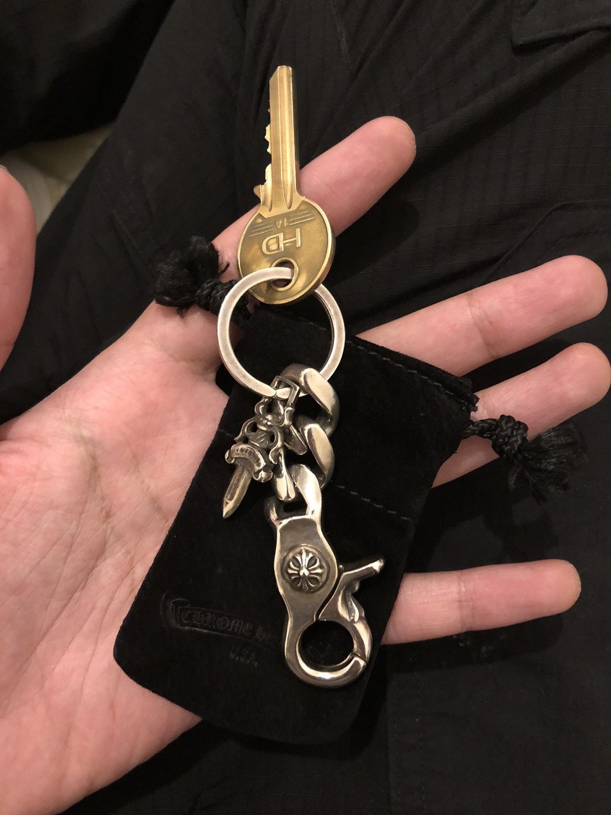 Chrome Hearts Chrome Hearts Classic Key Chain | Grailed