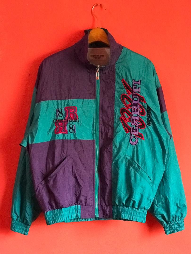Japanese Brand × Vintage CERRUTI 1881 SPORTS BOMBER JACKET BIELLA ITALY ...