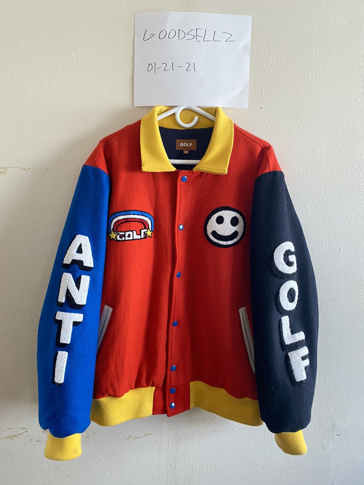 Golf Wang Golf Varsity Jacket | Grailed