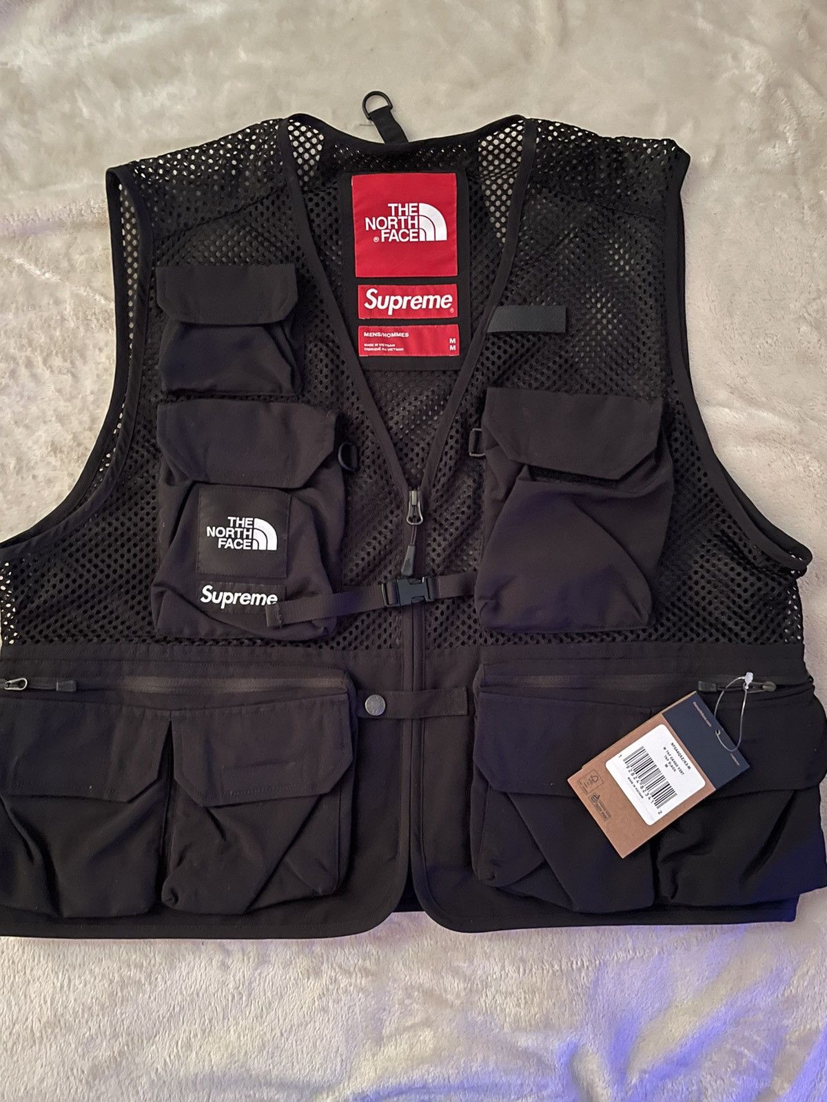 Supreme Supreme x The North Face Cargo Vest Black | Grailed