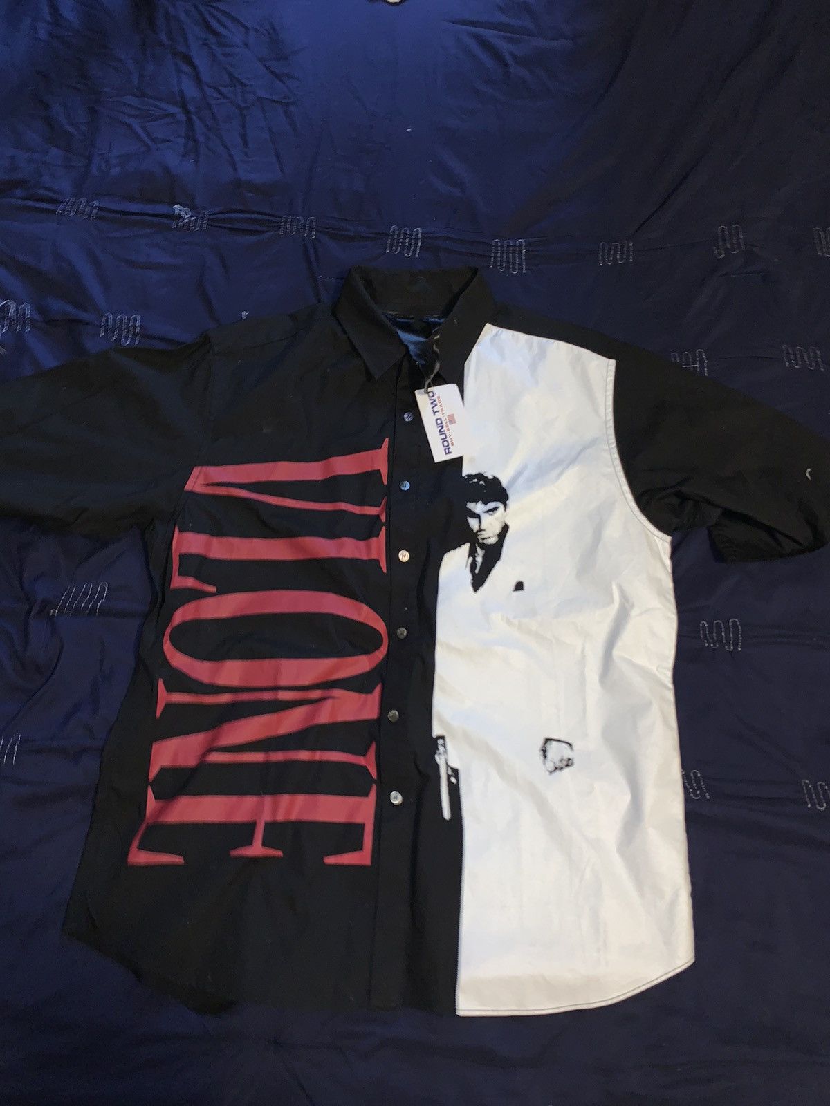 Vlone Vlone X Scarface Button Up Short Sleeve | Grailed