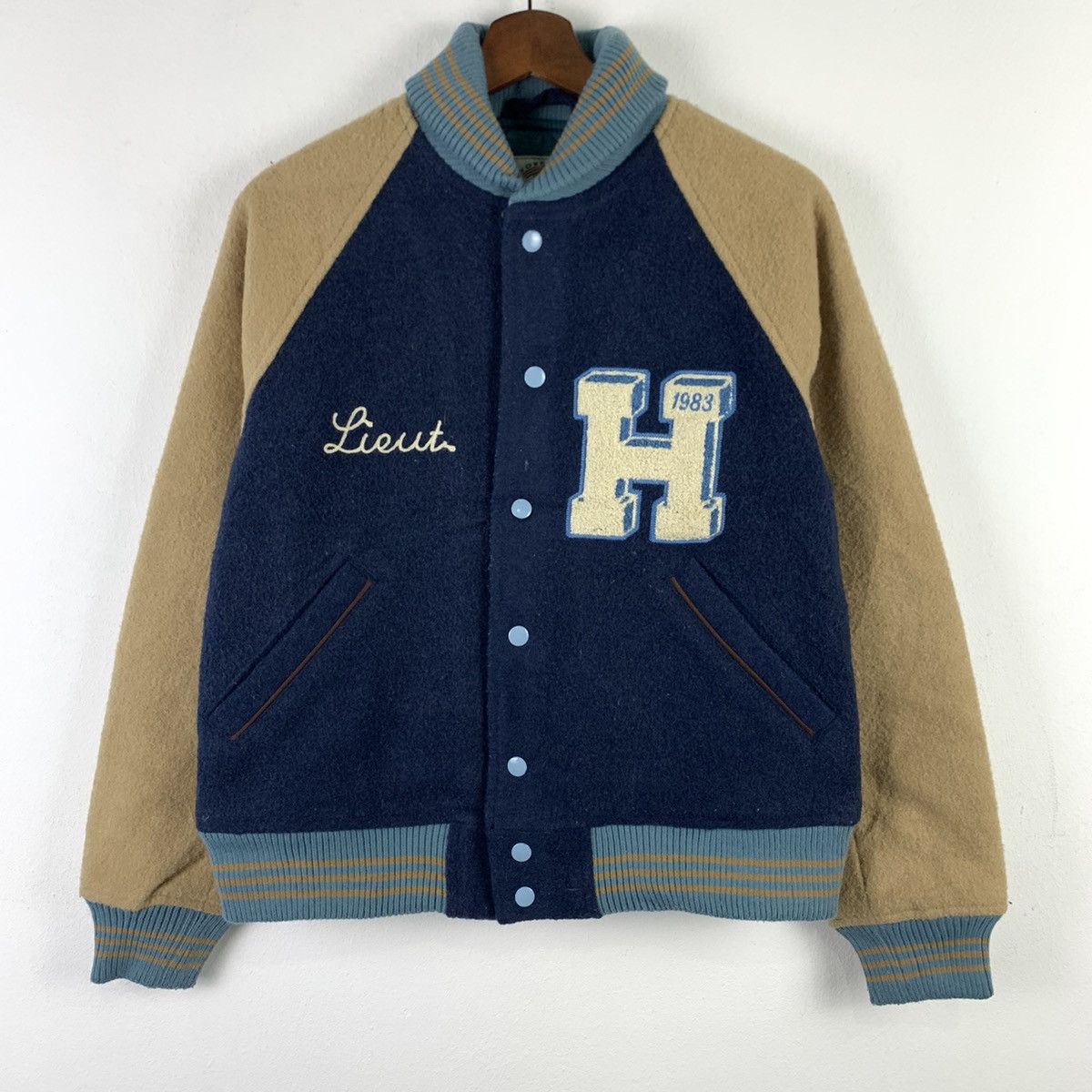 Vintage 🔥NK87🔥vintage CUBE SUGAR workwear wool varsity jackets | Grailed