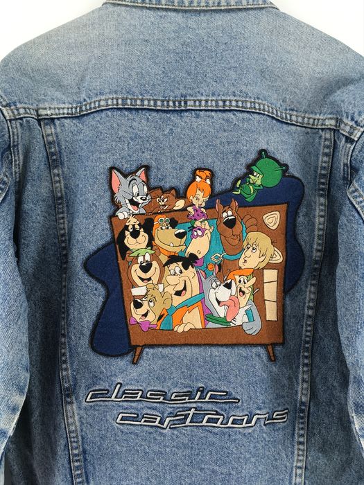 Vintage Vintage CLASSIC CARTOONS Warner Bros Denim Jacket Size M | Grailed