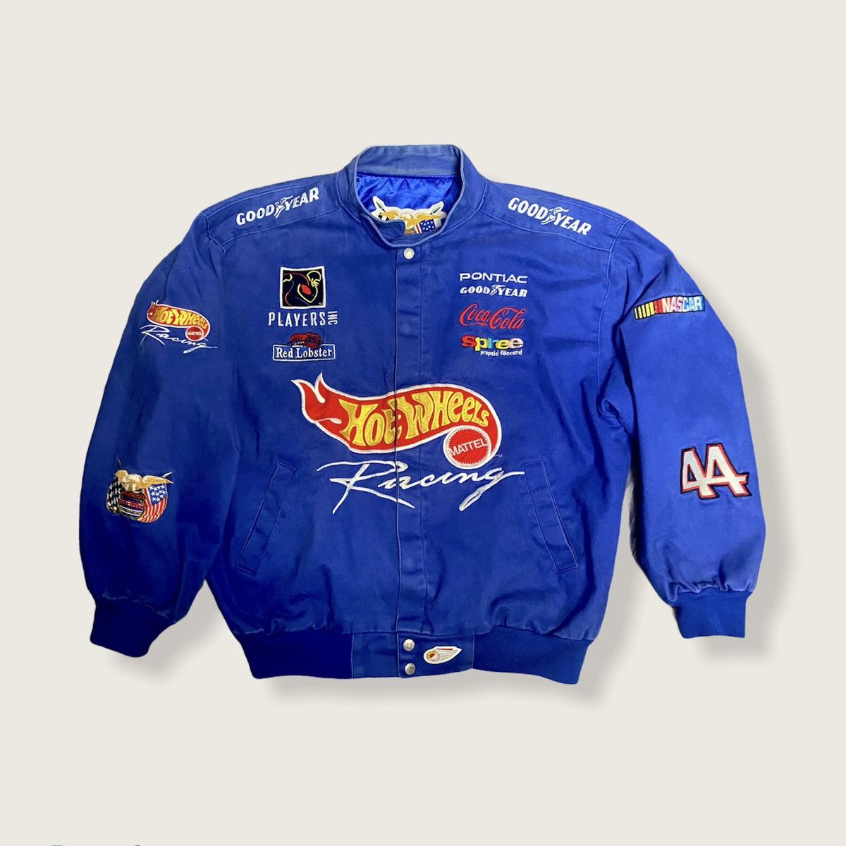 Jeff Hamilton Kyle Petty #44 Hot Wheels Racing Jacket NASCAR Jeff ...