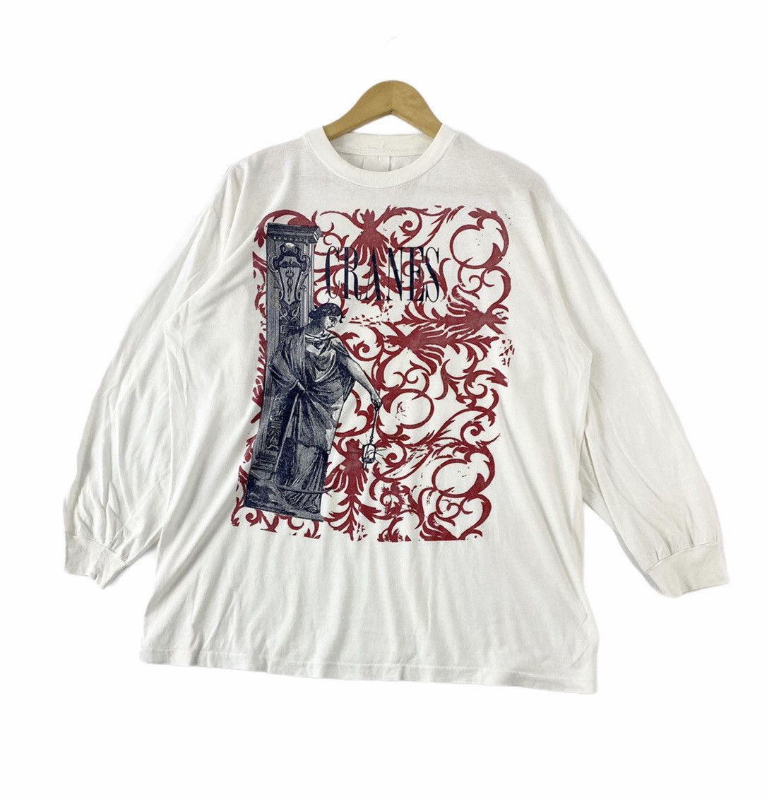 Band Tees × Vintage vintage 1993 CRANES forever album shoegaze rare t ...