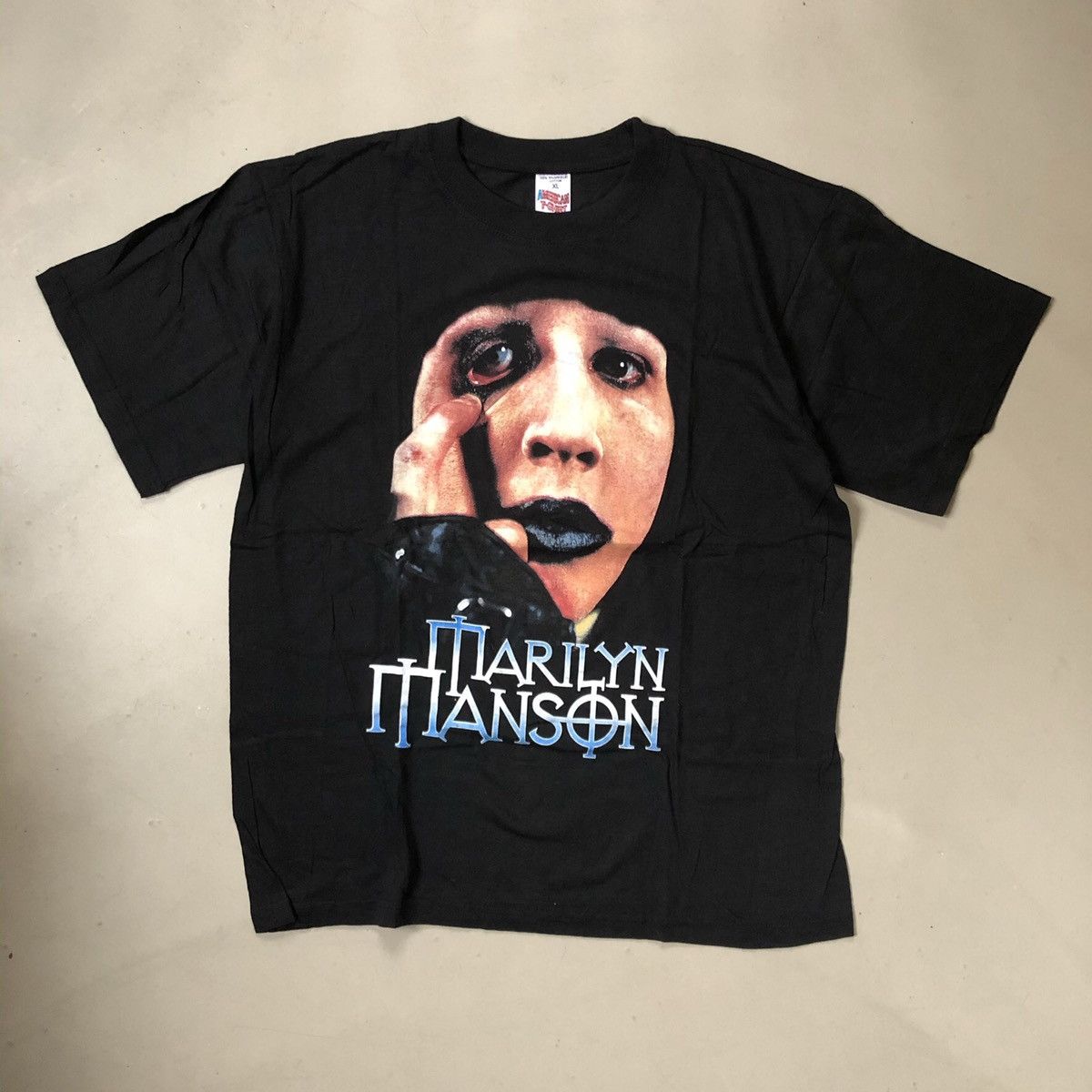 Band Tees × Tour Tee × Vintage Vintage Marilyn Manson Bootleg Shirt Grailed