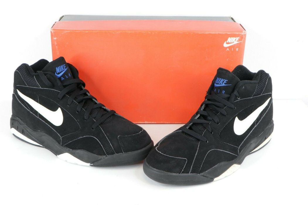 Nike NOS Vintage 90s Nike Air Prop Mid Basketball Sneakers | Grailed