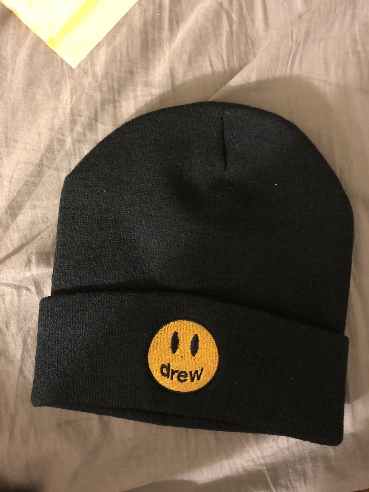Drew House Drew House black mascot rib beanie | Grailed