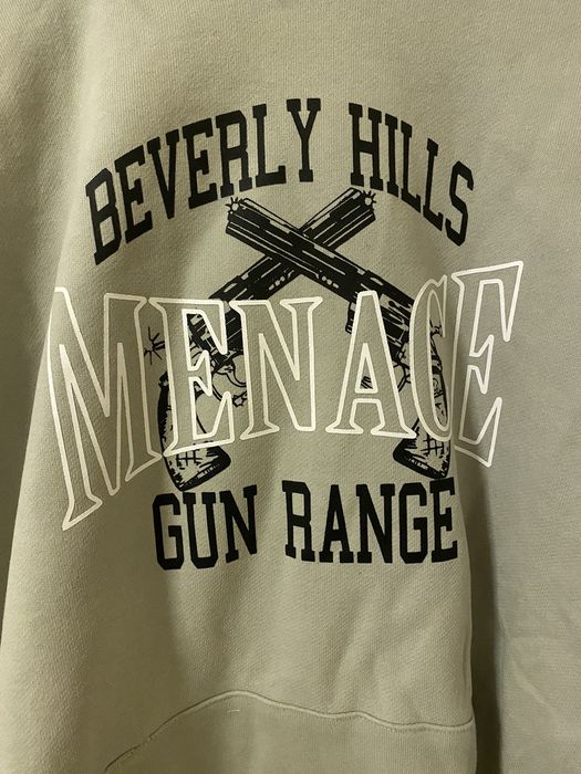 Menace Menace Beverly Hills Gun Range Hoodie Bandana Edition | Grailed