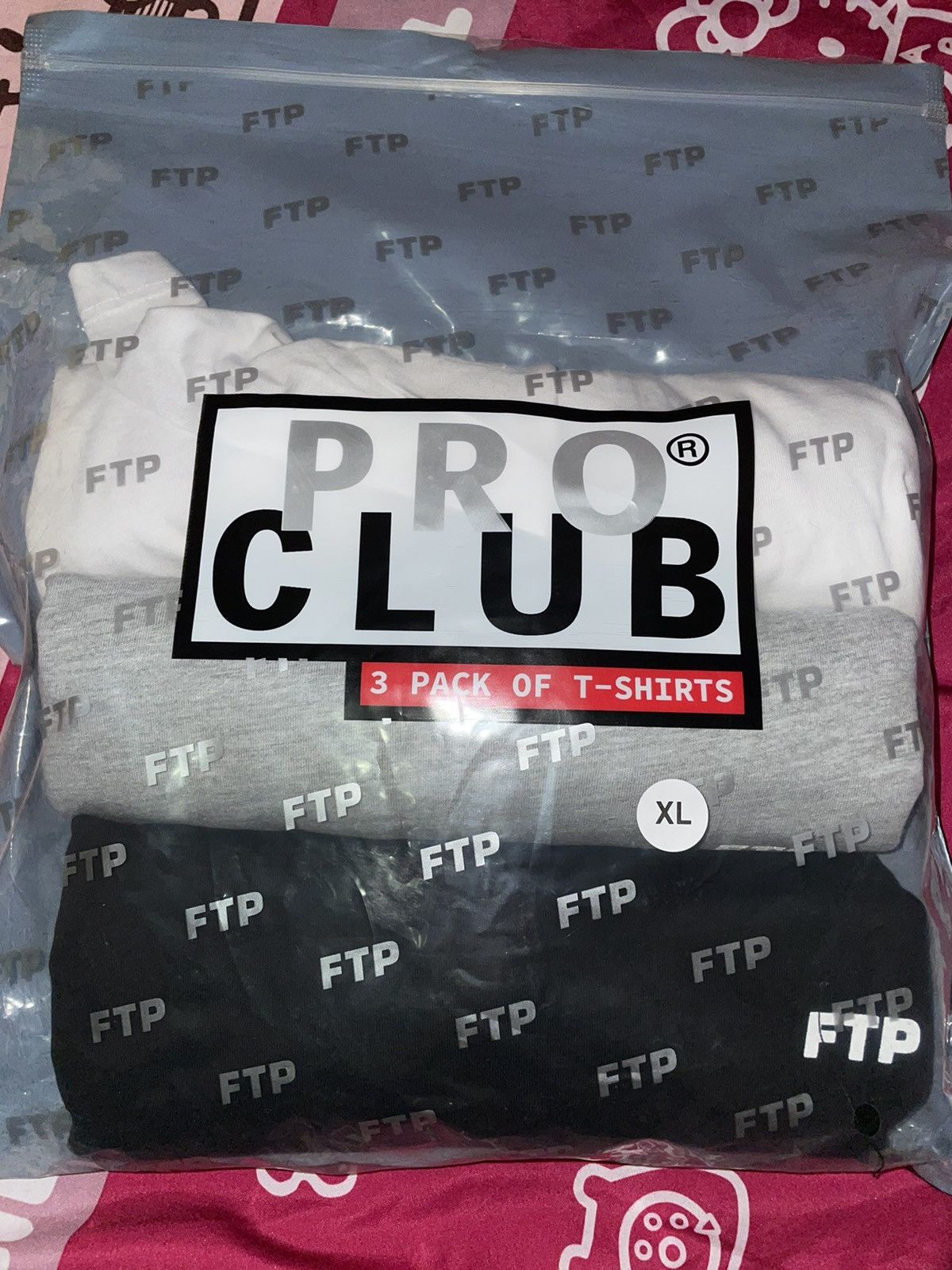 Fuck The Population FTP + PRO CLUB 3 Pack Tees | Grailed