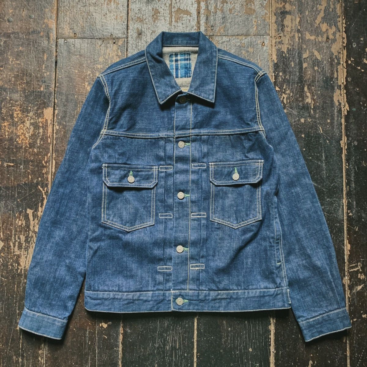 Visvim Visvim 1st gen ICT 101 denim jacket ND indigo + mud | Grailed