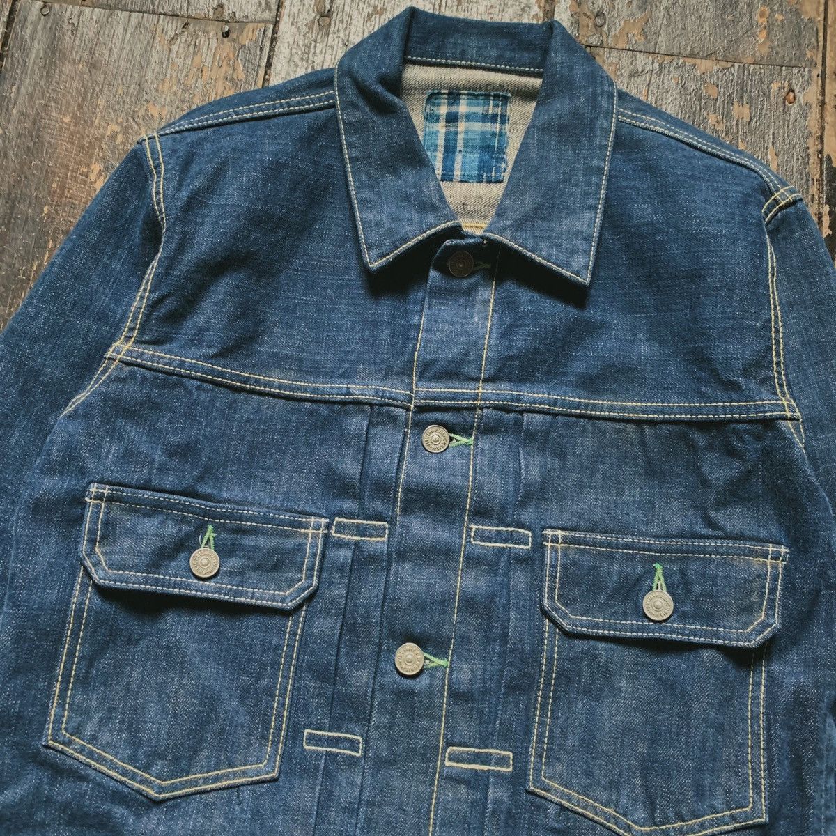 Visvim Visvim 1st gen ICT 101 denim jacket ND indigo + mud | Grailed