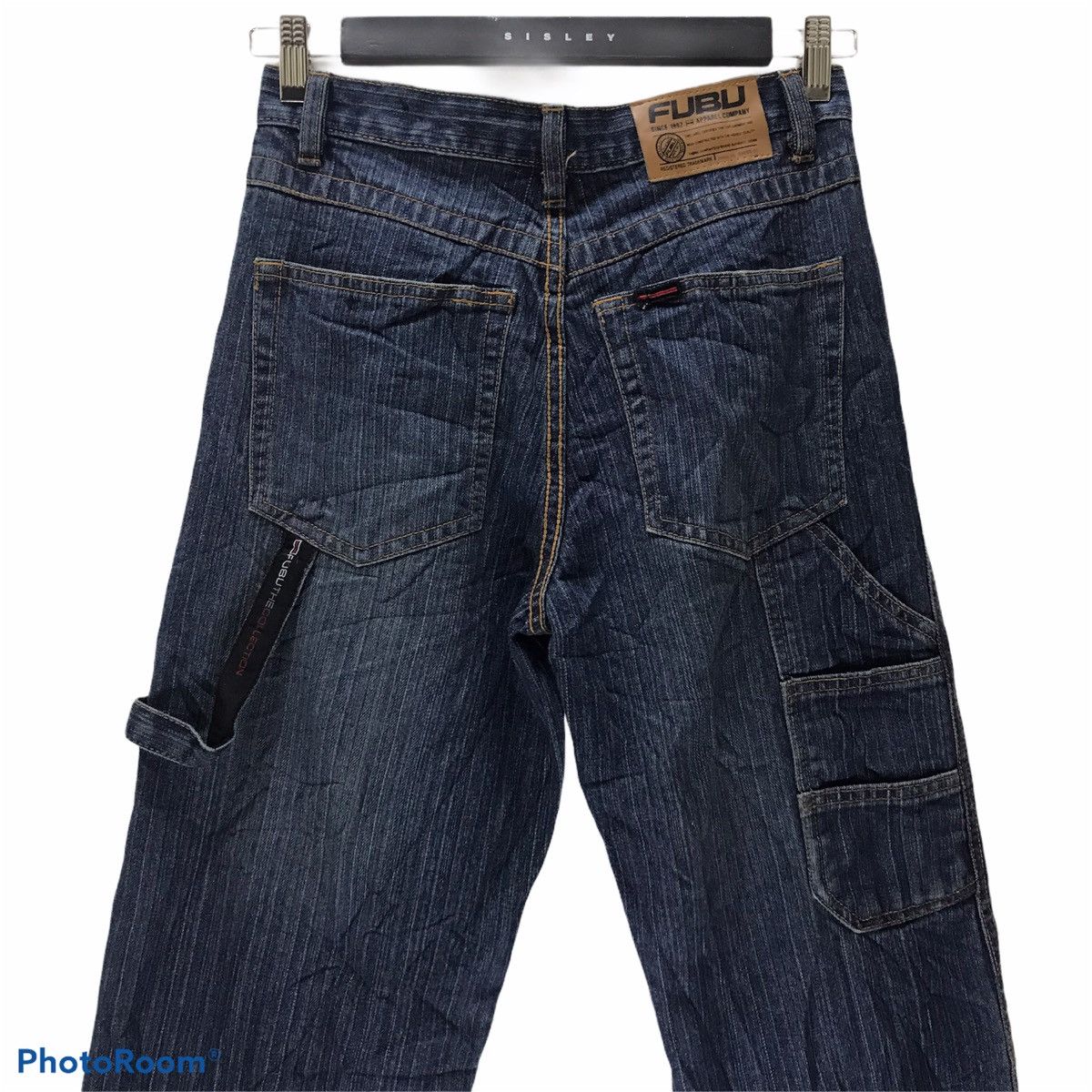 Fubu Vintage Fubu Denim Carpenter Baggy Pants | Grailed