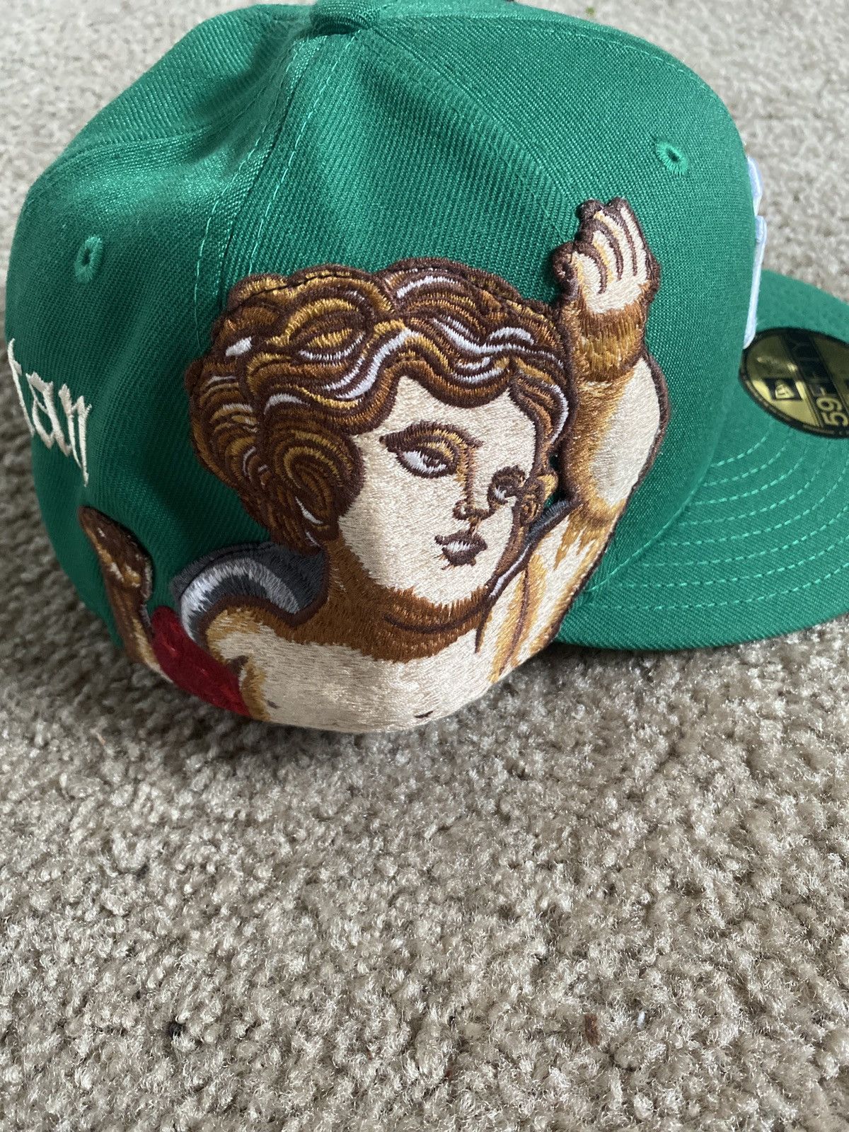 New Era Jon Stan NYC New Era Yankees 7 1/2 Green | Grailed