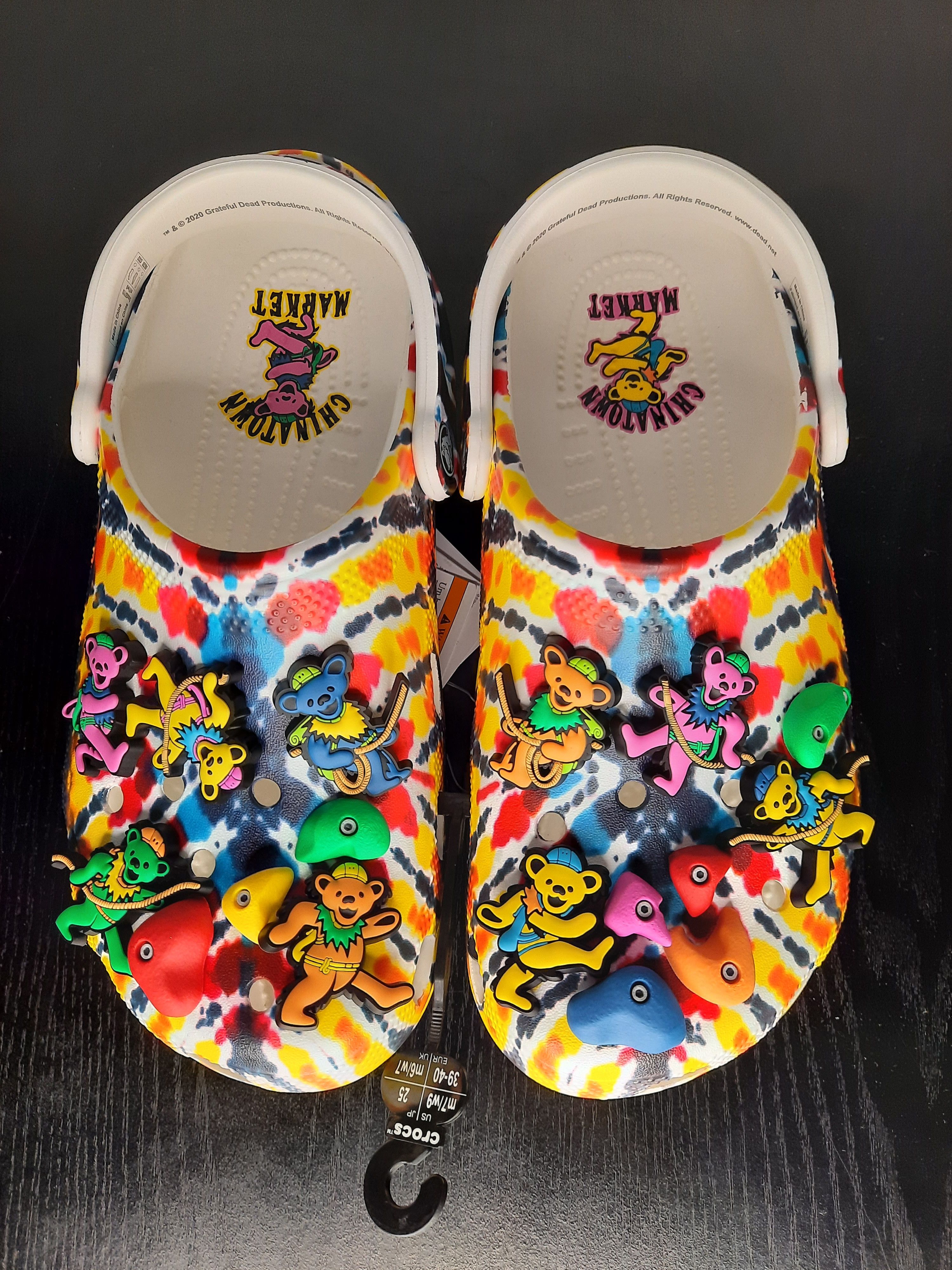 Crocs × Grateful Dead × Market Chinatown Market X Crocs Grateful Dead ...