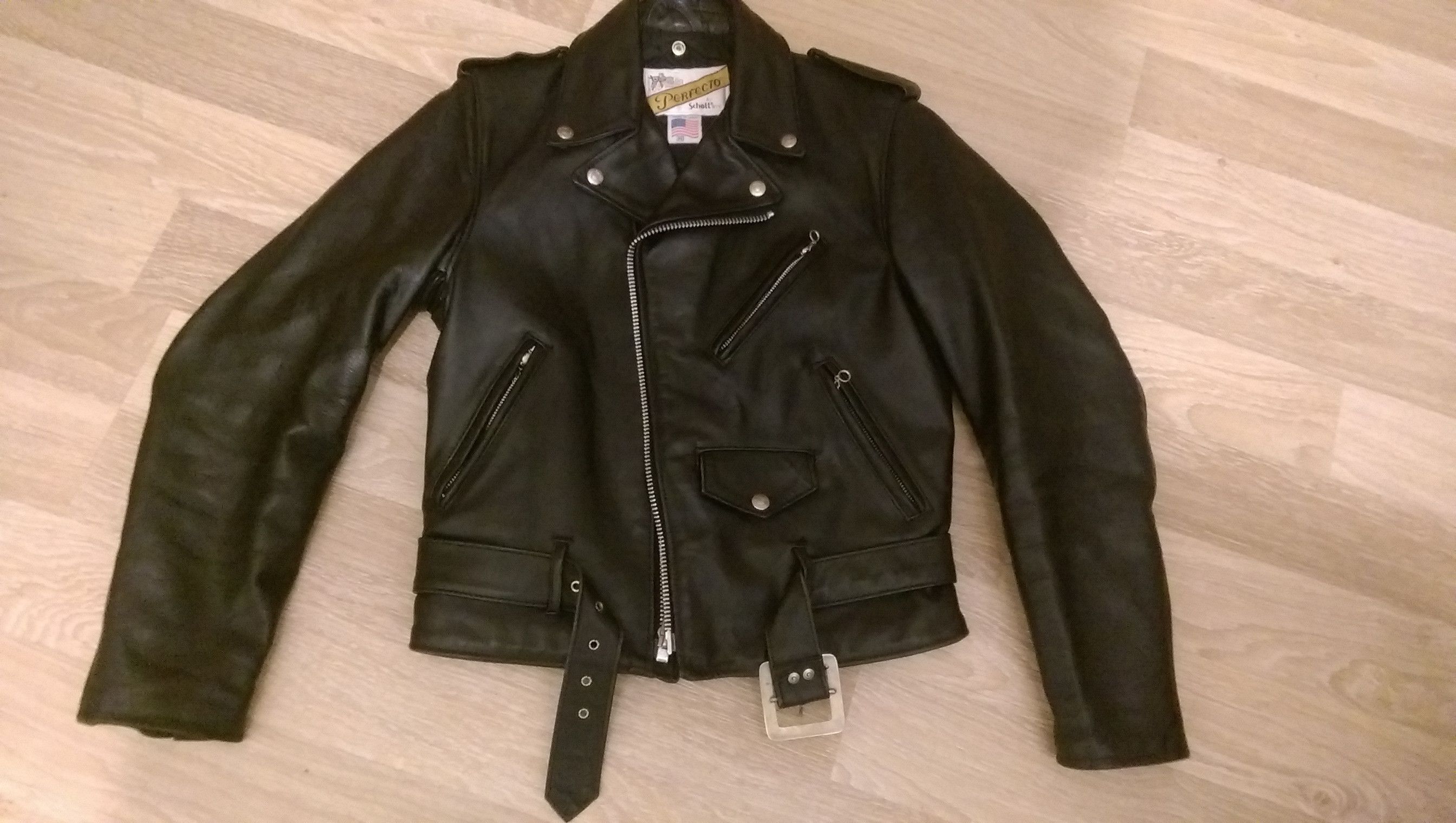 Schott 618 Perfecto / Double Rider leather jacket | Grailed
