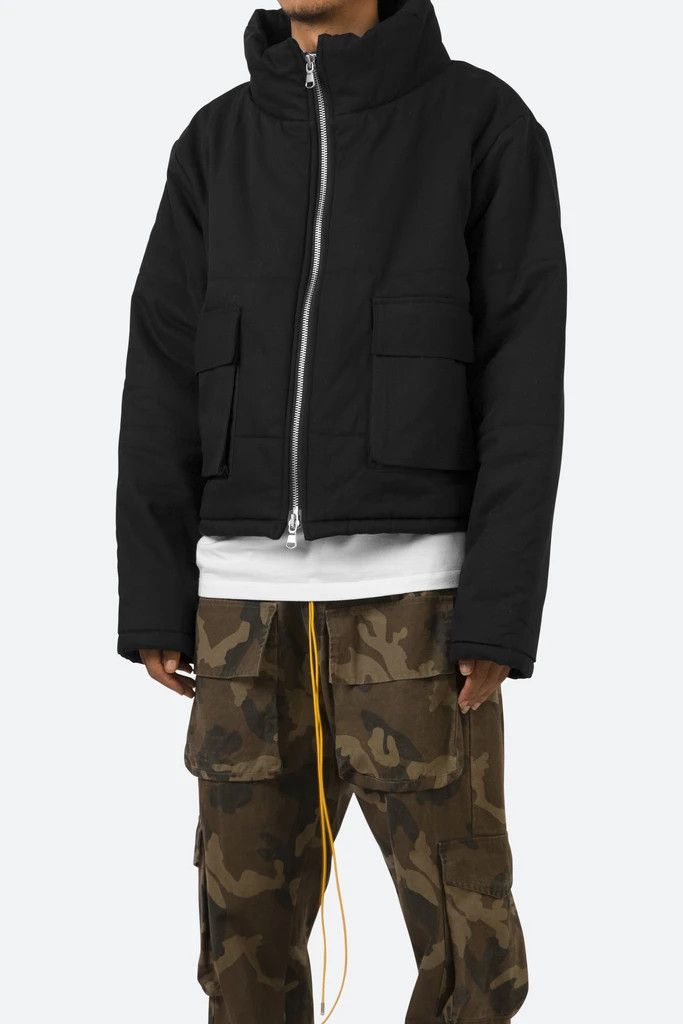 Mnml Mnml Puffer Cropped Jacket Grailed