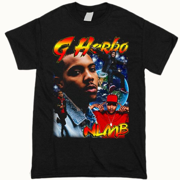 Rap Tees × Streetwear G Herbo T-shirt NLMB Rap Tee (Size Available S ...