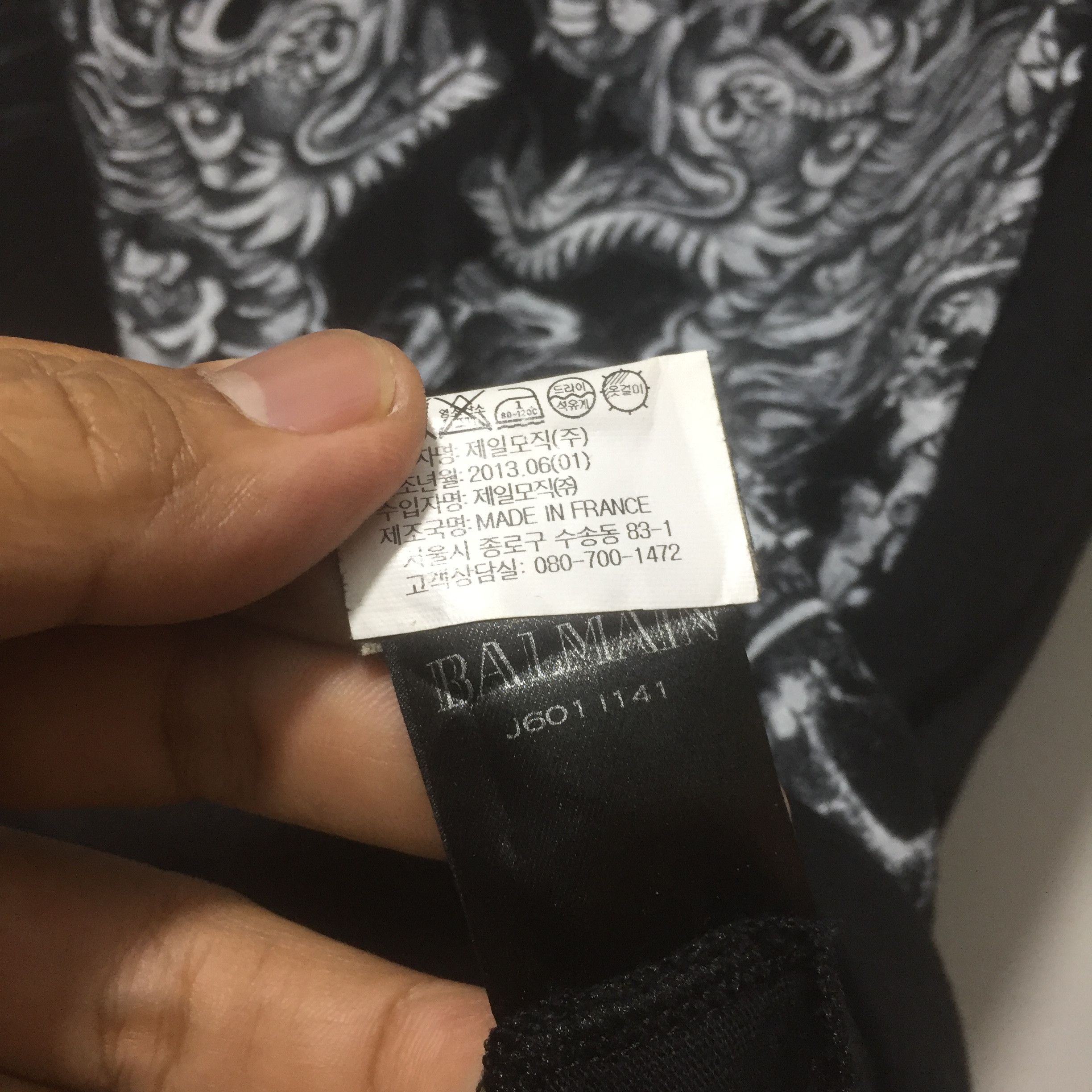 Balmain × Other × Streetwear Very Rare Balmain “Dragons” T-shirt | Grailed