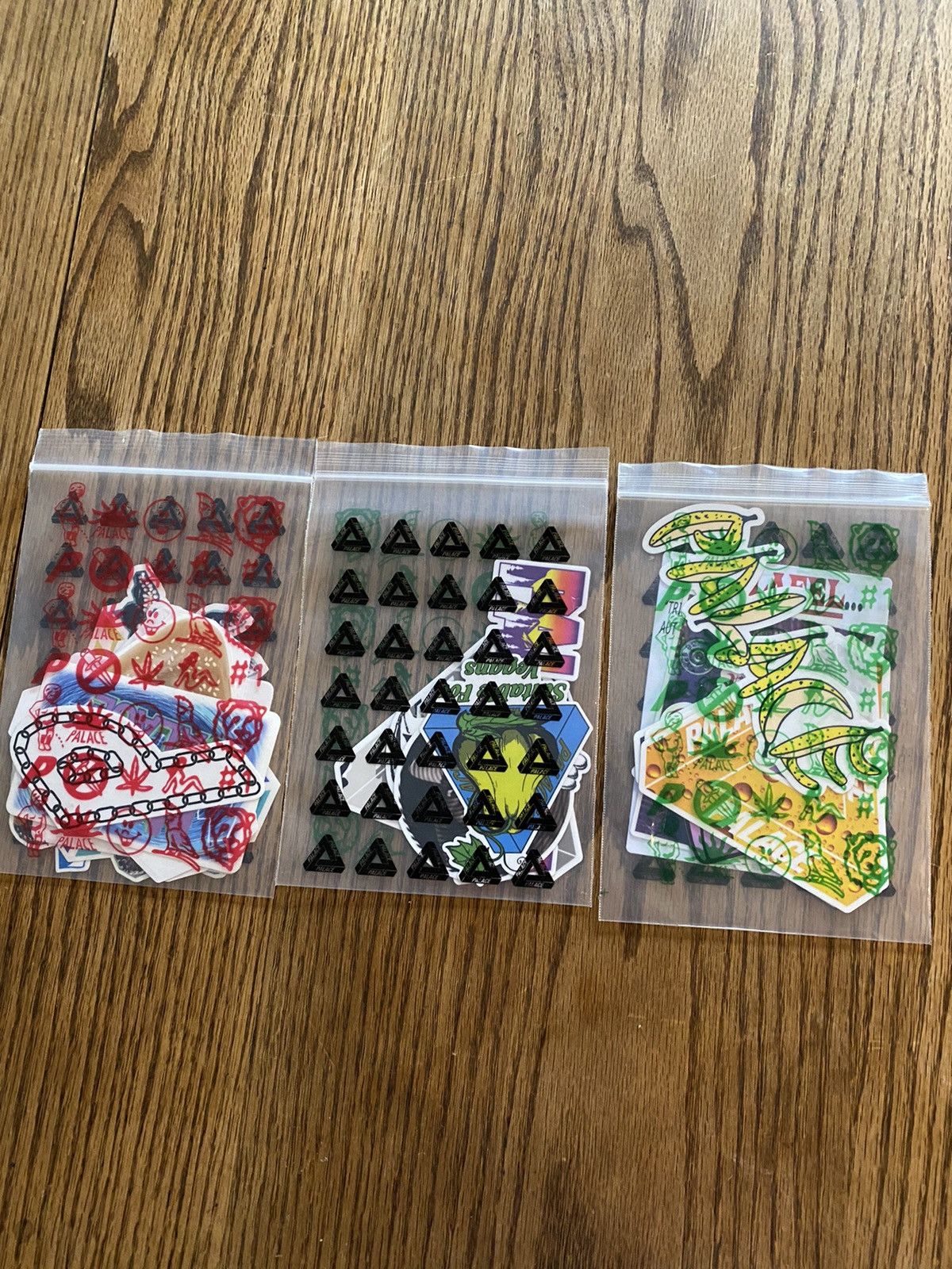 Palace 3x Palace Sticker Packs | Grailed