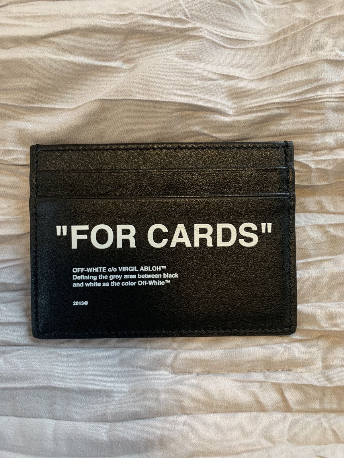 Off-White Card Holder | Grailed