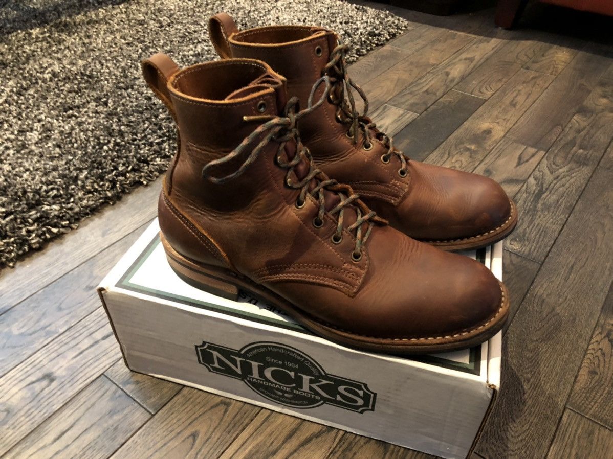 Nicks Boots × RRL Ralph Lauren Nicks Handmade boots The Falcon in ...