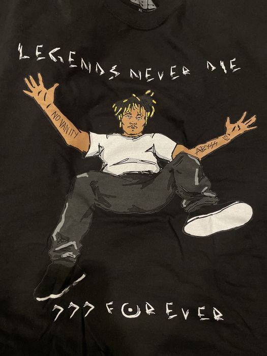 999 Club Juice Wrld 999 Forever Legends Never Die T Shirt | Grailed