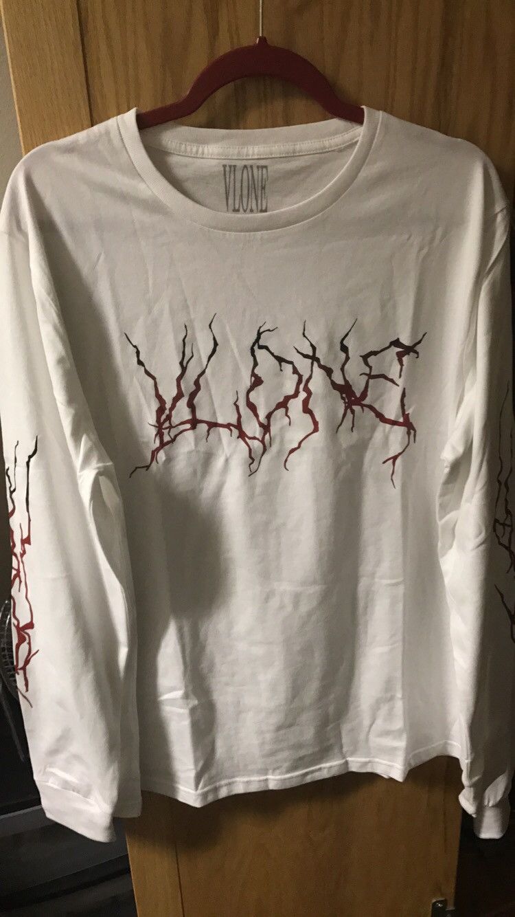 Vlone VLONE Lightning Long Sleeve T-shirt | Grailed