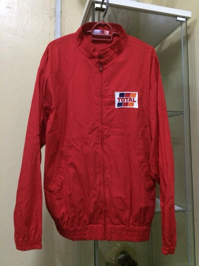 Japanese Brand jacket TOTAL LUBRIFIANTS LUBRICANTS | Grailed