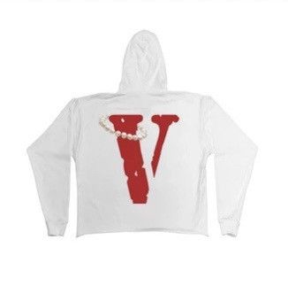 Vlone VLONE GIRL PEARLS HOODIE | Grailed