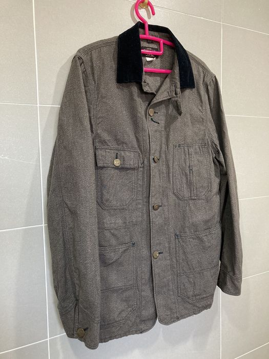 Ralph Lauren RRL Double RL Chore Salt & Pepper Jacket Coat | Grailed