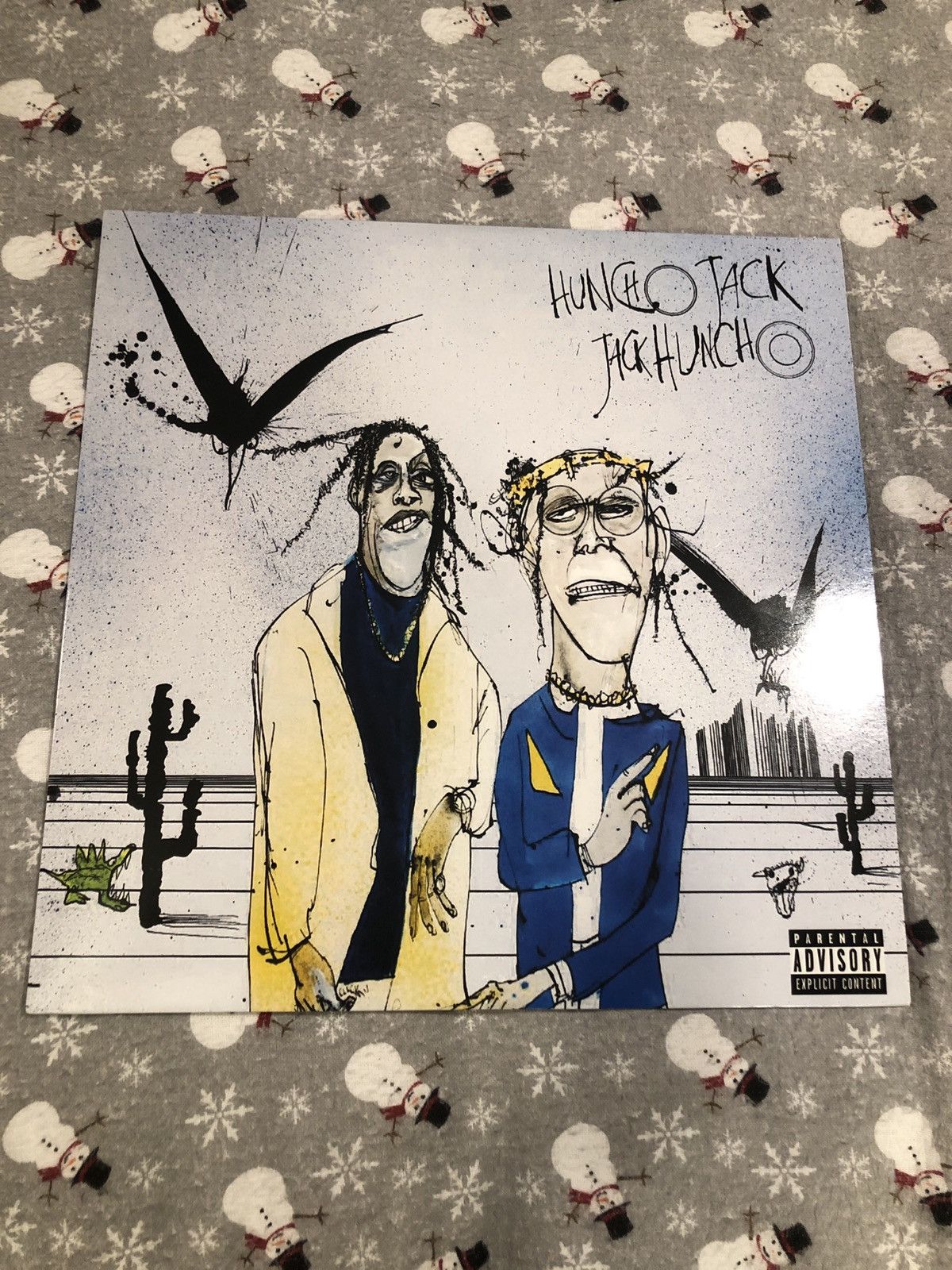 Migos × Travis Scott Huncho Jack RARE import vinyl | Grailed