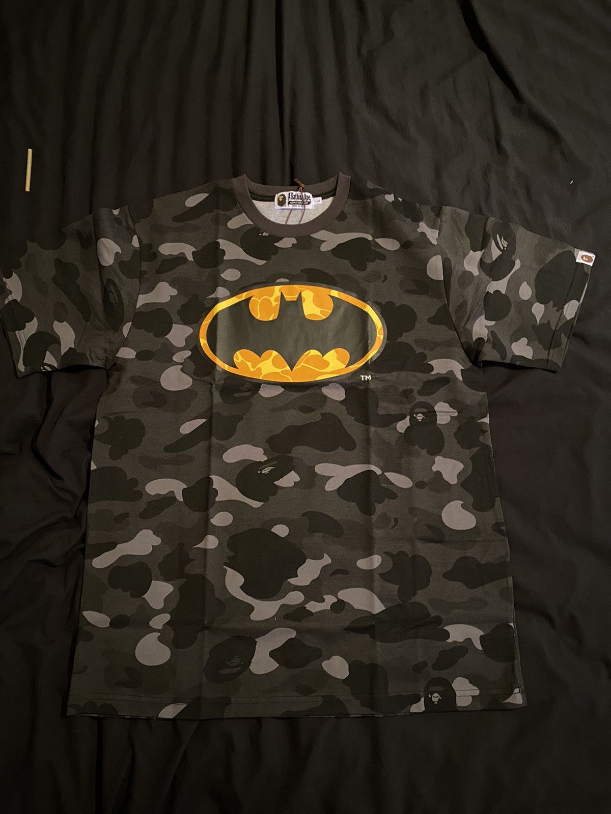 Bape × DC Comics Bape dc Batman camo tshirt | Grailed