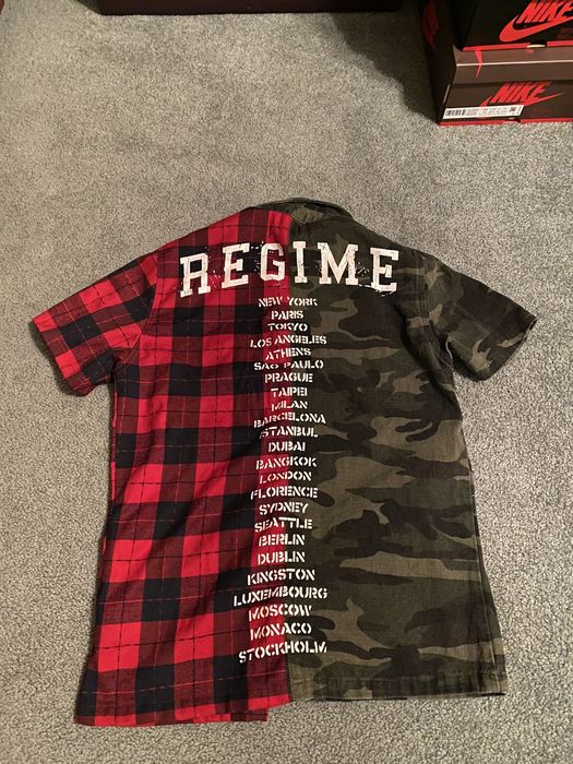 Civil Regime Civil Regime Button Up Tee Shirt Short Sleeve | Grailed