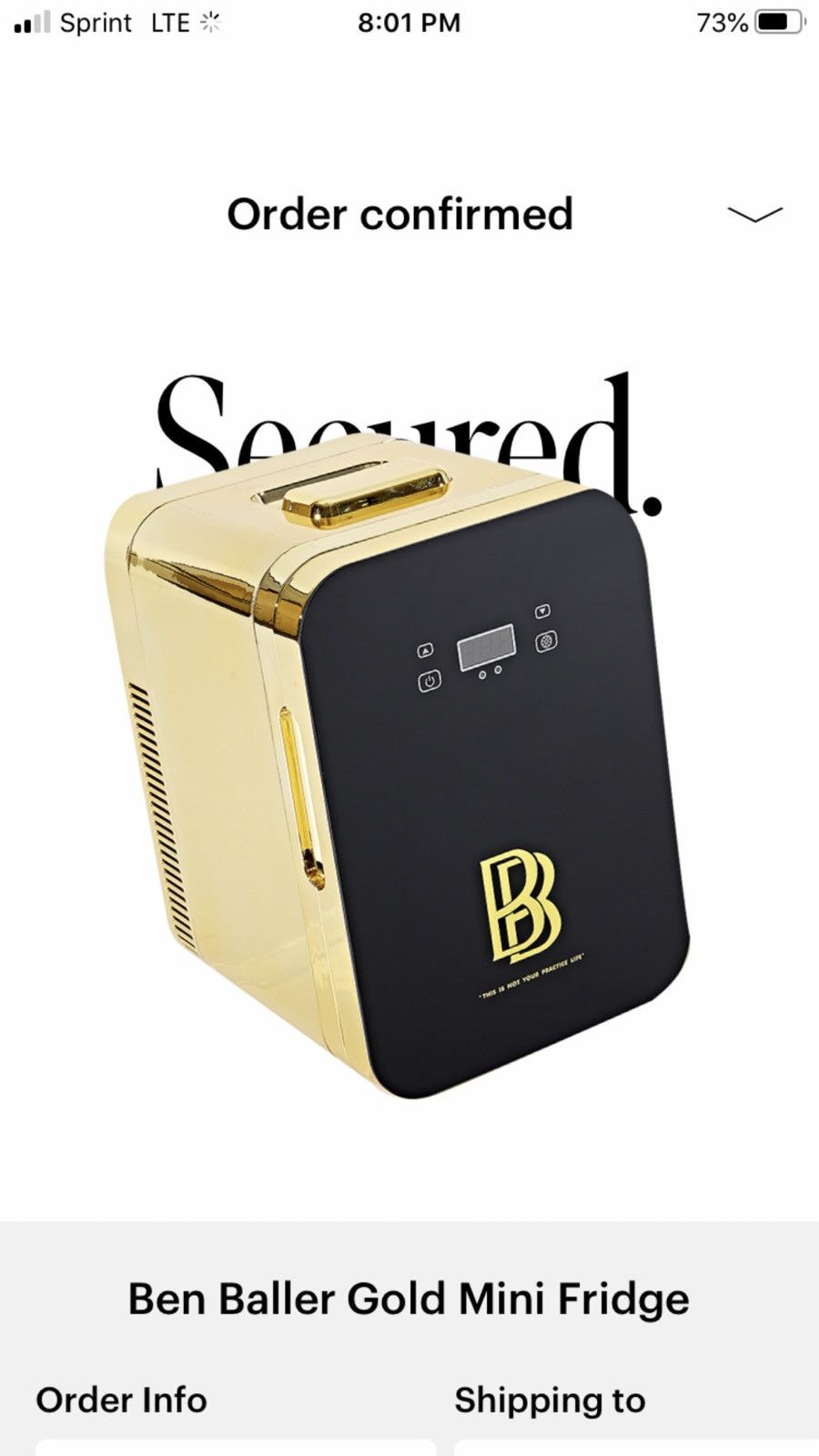 Ben Baller Ben Baller Mini Fridge- SUPER LIMITED | Grailed
