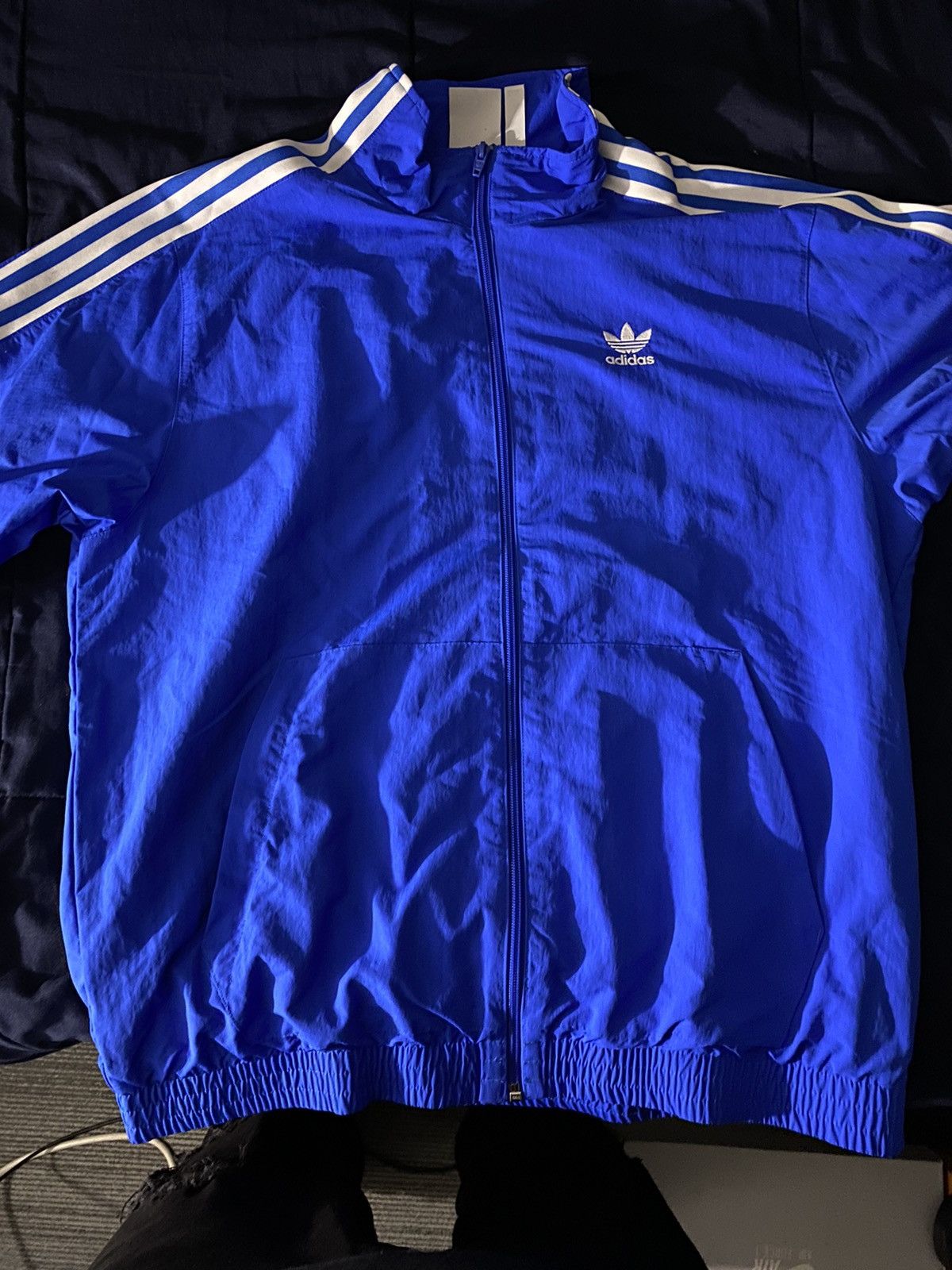 Adidas Blue vintage adidas jacket | Grailed