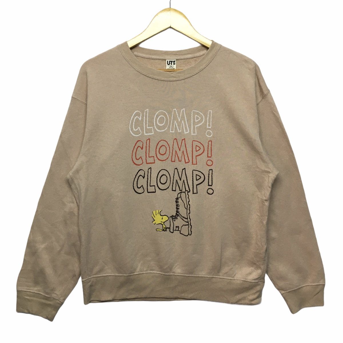 Uniqlo Uniqlo Peanuts Clomp Spell Out Sweatshirt Pullover Size XL | Grailed