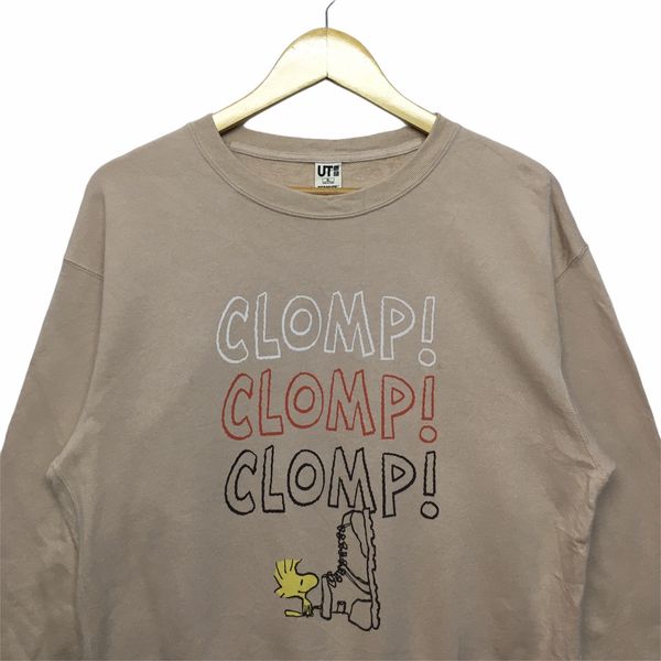 Uniqlo Uniqlo Peanuts Clomp Spell Out Sweatshirt Pullover Size XL | Grailed