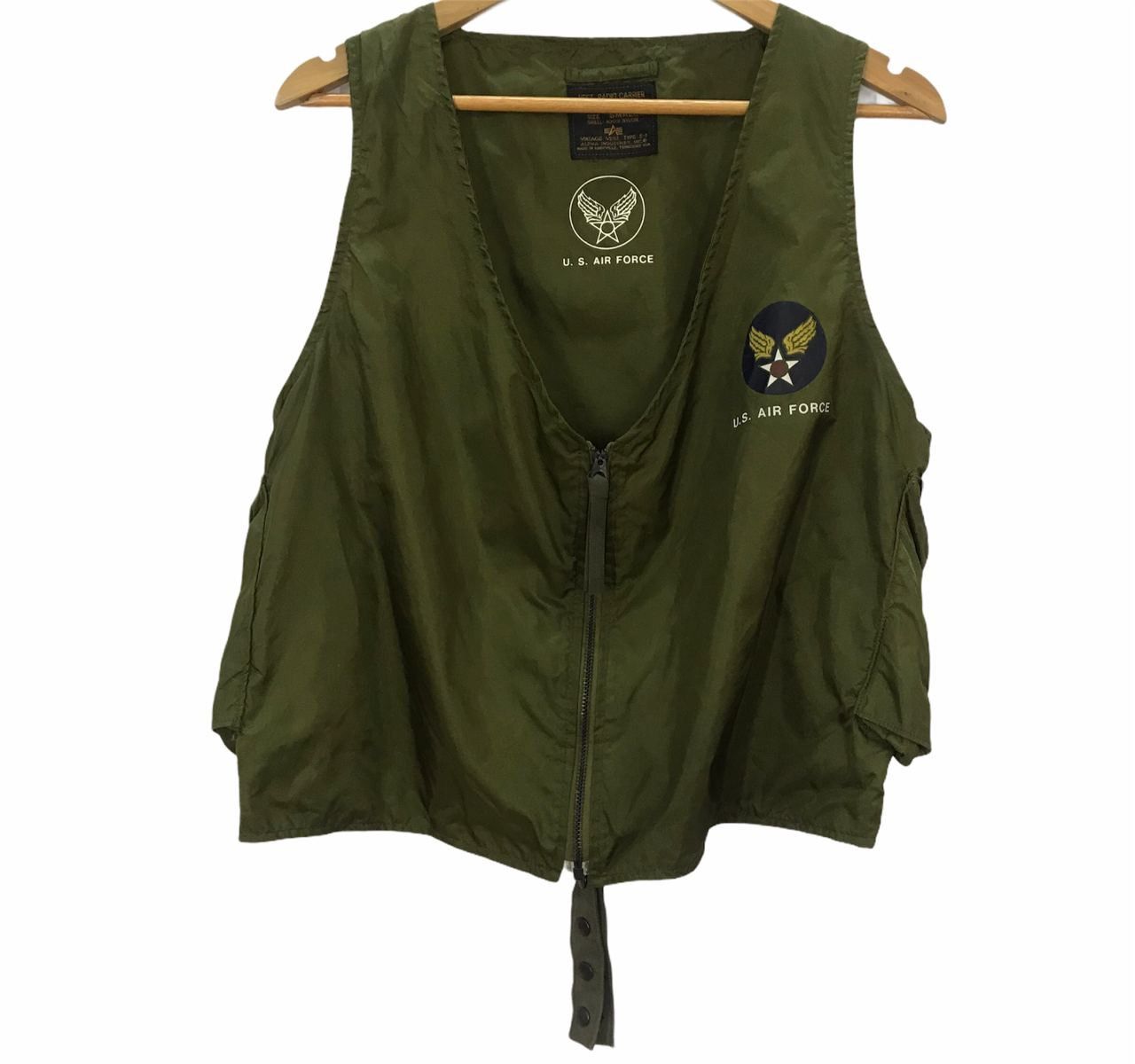 Vintage 🔥Vintage U.s Air FORCE Vest Radio Carrier Army green Color ...
