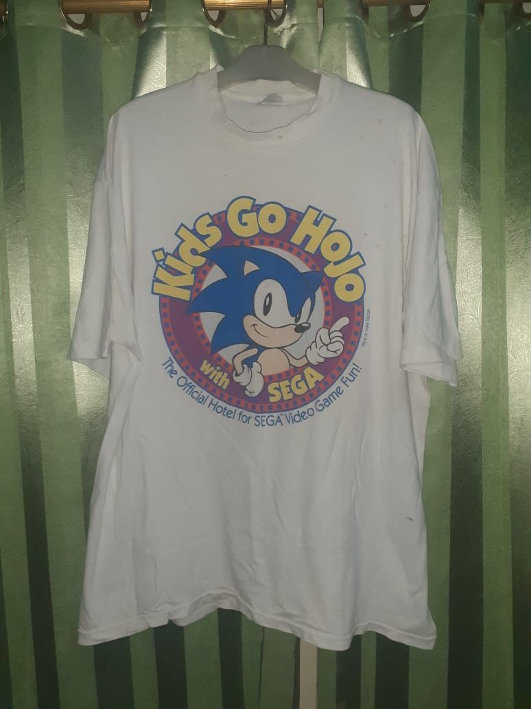 Cartoon Network × Vintage Rare vintage Sega Sonic the hedgehog kids go ...