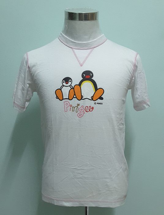Vintage Vtg 1994 PINGU T-Shirt Penguin Claymation Funny Animation | Grailed