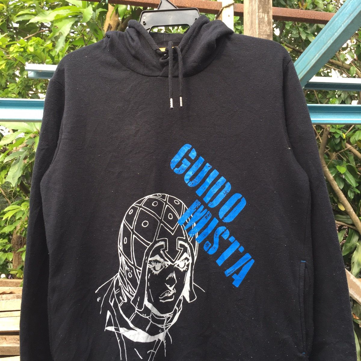 Vintage VINTAGE JOJO BIZARRE ADVENTURE HOODIE GUIDO MISTA ANIME | Grailed
