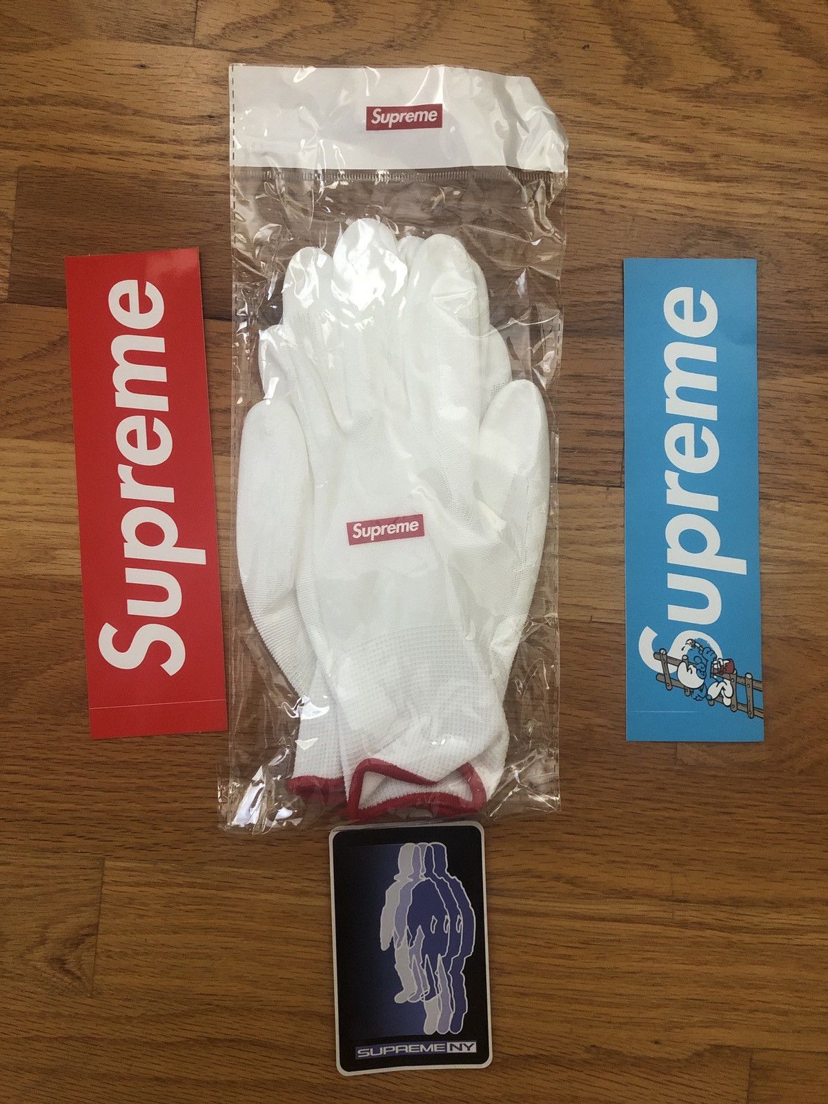 Supreme Grip Gloves and Sticker Pack | Grailed