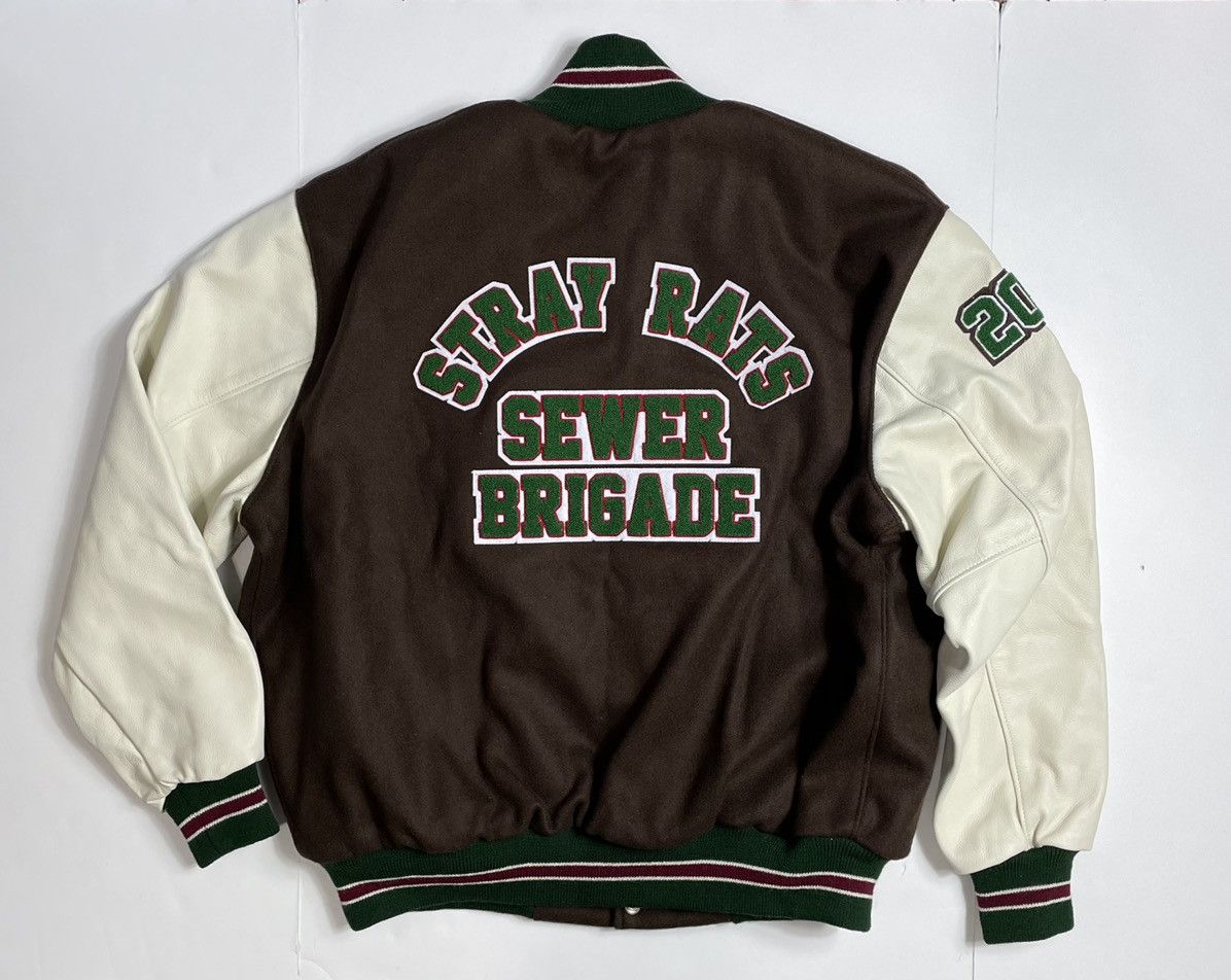 Stray Rats Stray Rats 10 Year Anniversary Varsity Jacket BRAND NEW ...